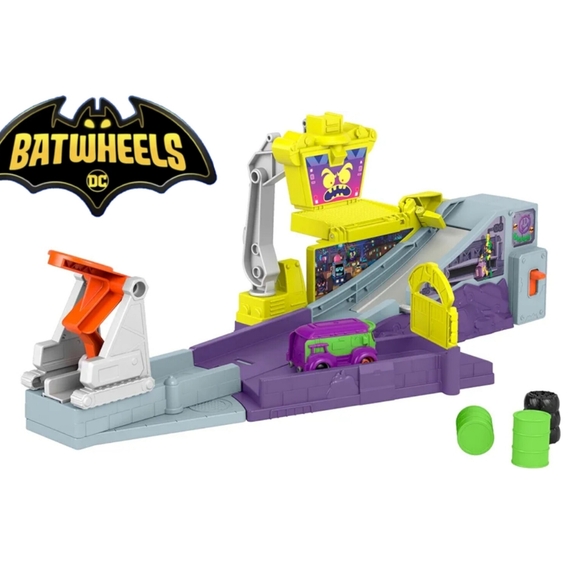 Toys | Batwheels Playset With Car Ramp And Launcher Legion Of Zoom ...